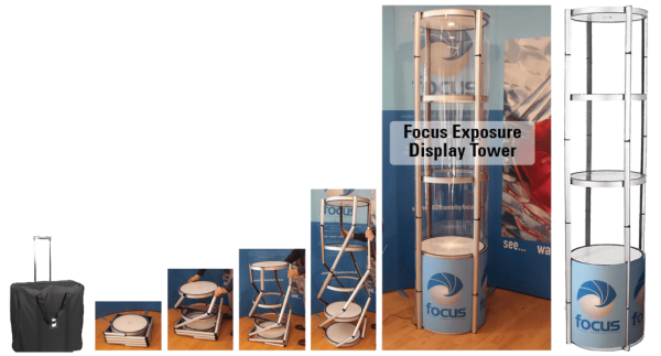 Focus Exposure Display Tower - Focus Visual Communication